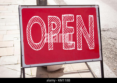 Inspiration showing sign Welcome We Are Open. Business showcase ...