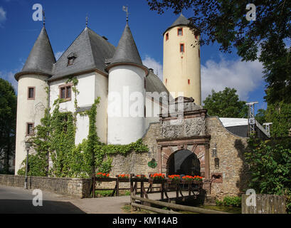 BITBURG, GERMANY - JUNE 26, 2017: Old Rittersdorf Castle close to ...