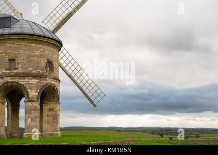 The 17th Century Chesterton Windmill on top of the hill near Chesterton ...