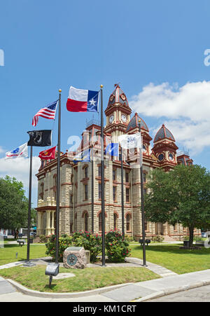 Caldwell County Courthouse Lockhart Texas Stock Photo - Alamy