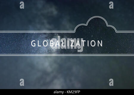 Globalization word cloud Stock Photo - Alamy