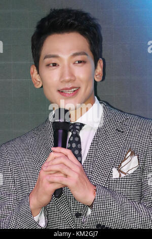 04th Dec, 2017. S. Korean singer Rain South Korean singer Rain poses ...