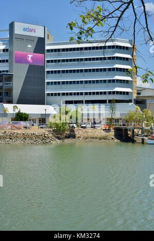 Adani Headquarters as seen from Flinders St during the day, Townsville ...