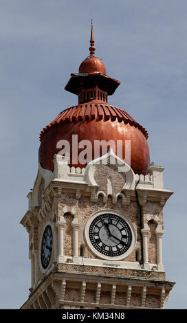 General views of Clock Tower at the Merdeka Square in Kuala Lumpur ...