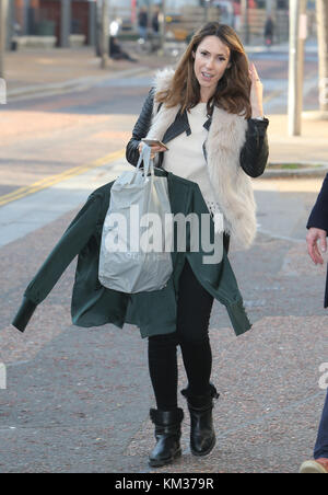 Alex Jones make up free outside ITV Studios Featuring: Alex Jones Where ...
