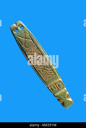 Anglo Saxon strap end Stock Photo - Alamy