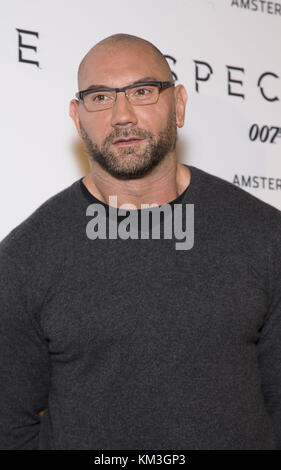 AMSTERDAM, NETHERLANDS - NOVEMBER 28: Dave Batista attends the Premiere ...