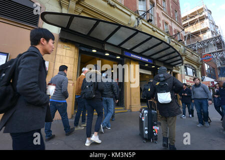 Queensway underground tube station at Bayswater - London, England Stock ...