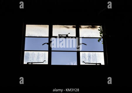 Window in barn,casement, opening, aperture Stock Photo - Alamy