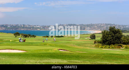 Long Reef Golf Course at Collaroy, a northern suburb of Sydney, New ...