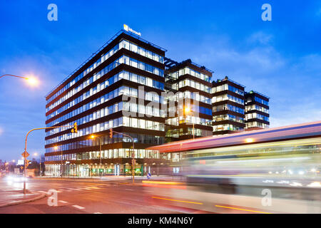Microsoft a Skype headquarter, building Delta, Business BB Centrum ...