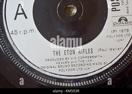 The Jam Eton Rifles single Stock Photo - Alamy