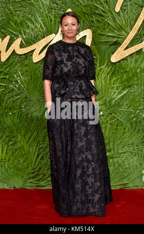 Caroline Rush attending the Fashion Awards 2023 presented by Pandora ...