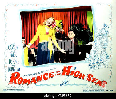 FILM POSTER ROMANCE ON THE HIGH SEAS (1948 Stock Photo - Alamy