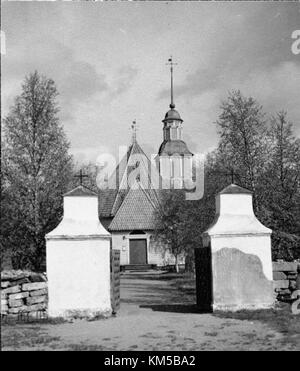The Hietaniemi Church in Helsinki, Finland, captured in an image ...