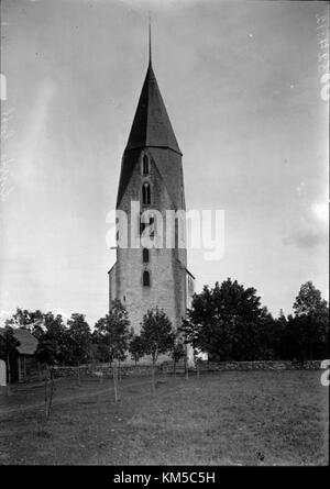 Lojsta Church, located on Gotland island, Sweden, is a medieval church ...