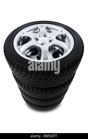 Alloy rim isolated on white Stock Photo - Alamy