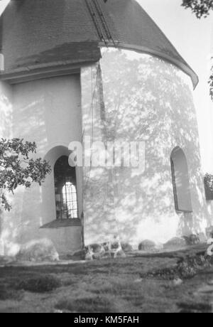 Hagby Rundkyrka is a round church in Sweden, known for its unique ...