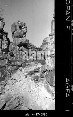 Rya Church Ruin in Sweden is a historical site, representing medieval ...