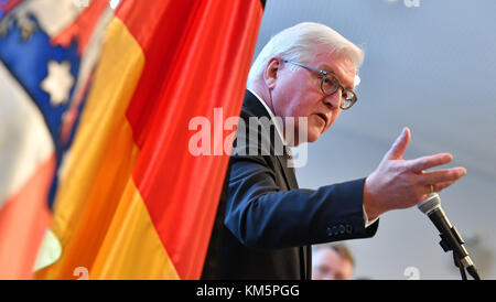 Erfurt, Germany. 5th Dec, 2017. Federal president Frank-Walter ...