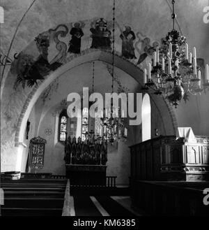 Lojsta Church, located in Gotland, Sweden, is known for its medieval ...
