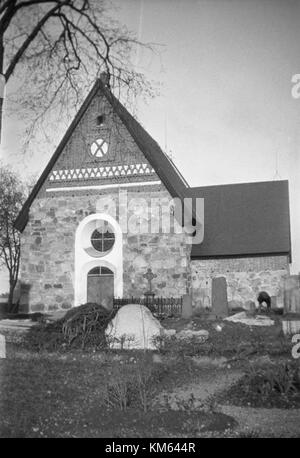 Rimbo Church, located in Sweden, is an example of traditional Swedish ...