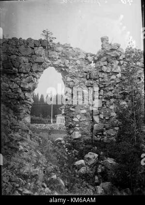 The Njurunda Church Ruin is a historical site in Sweden, marking the ...