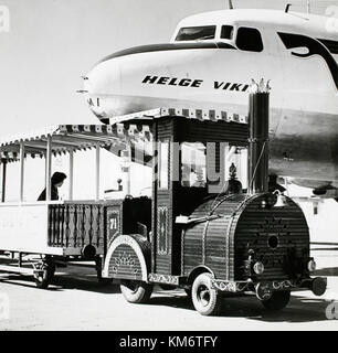 The SAS DC-6, Helge Viking, an aircraft by Scandinavian Airlines System ...