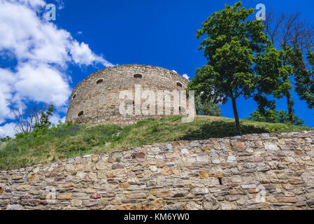 14th century castle in Terebovlia (Polish: Trembowla) small city in ...