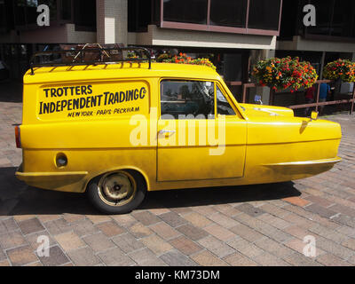 The Reliant Robin Trotters independent Trading at a show in ...