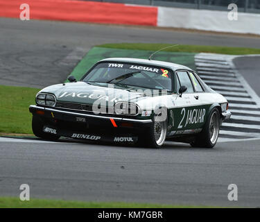 A Jaguar XJS super touring car travelling along the Kingsway West Dual ...
