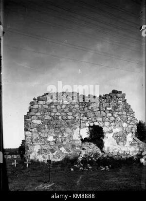 The Njurunda church ruin, located in Sweden, is an archaeological site ...