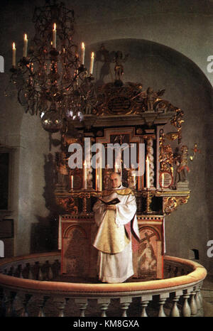 Hjortsberga Church, located in Sweden, is known for its historical ...