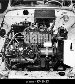 Morris Minor Engine Stock Photo - Alamy