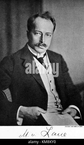 Max von Laue was a German physicist best known for his discovery of X ...