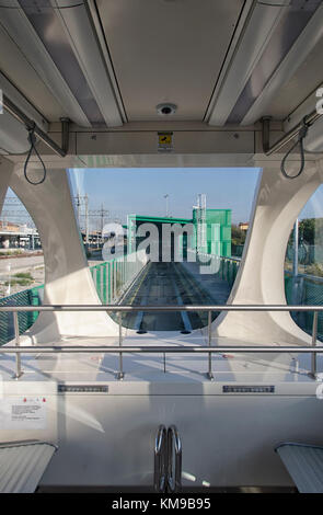 View of Pisamover entering at the station Stock Photo - Alamy