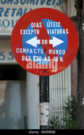Information road sign, Maputo, Mozambique Stock Photo - Alamy