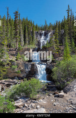 Tangle Falls - Icefields Parkway, Jasper National Park, Alberta. Canada ...