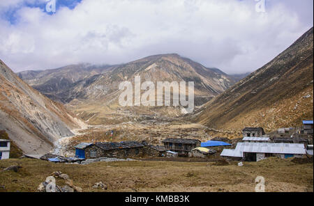 Samdo in Nepal Stock Photo - Alamy