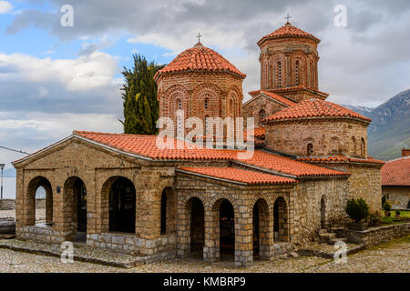 Sveti Naum (Saint Naum) monastery, Macedonia. Fresco detail Stock Photo ...