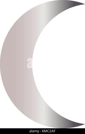 Abstract moon shape Stock Vector Image & Art - Alamy