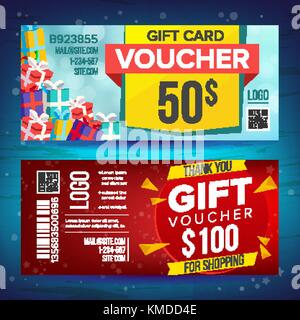 Happy Birthday or holidays gift banners. Vector festive gifts boxes ...