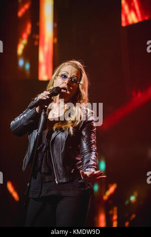 Switzerland, Zürich - November 17, 2017. The young Swiss singer and ...