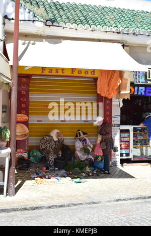 Views of the huge souk / market (open and covered) in Tangiers ...