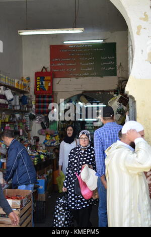 Views of the huge souk / market (open and covered) in Tangiers ...