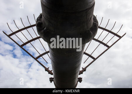 Anti climb collar Stock Photo - Alamy