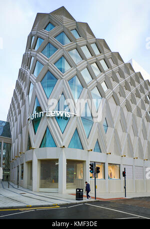 John Lewis store in Victoria Gate Shopping Centre, Leeds Stock Photo ...