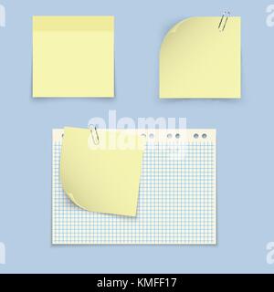 Paper templates for notes square and rectangular vertical shape ...