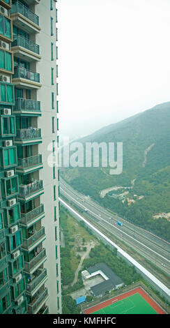 Top view of Hong Kong building in day time Stock Photo - Alamy