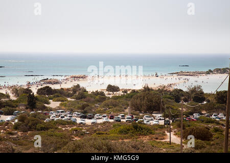 Elafonisos beach and area, Crete island, Greece, Europe Stock Photo - Alamy